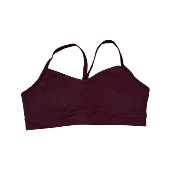 Athleta | Intimates & Sleepwear | Athleta Vital Sports Bra In Marroon ...